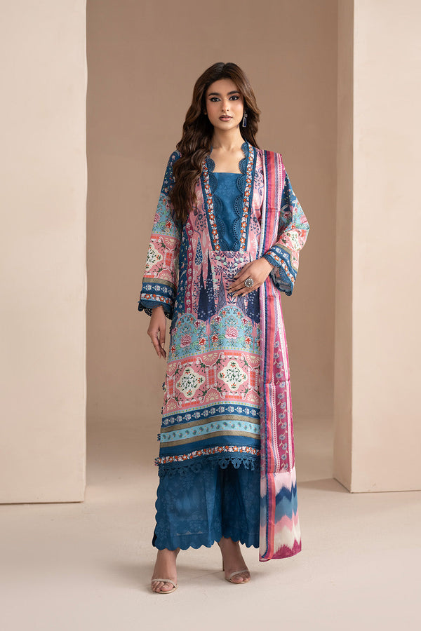 Unstitched 3-piece Lawn Suits - Lawn Collection by Maryum & Maria ...